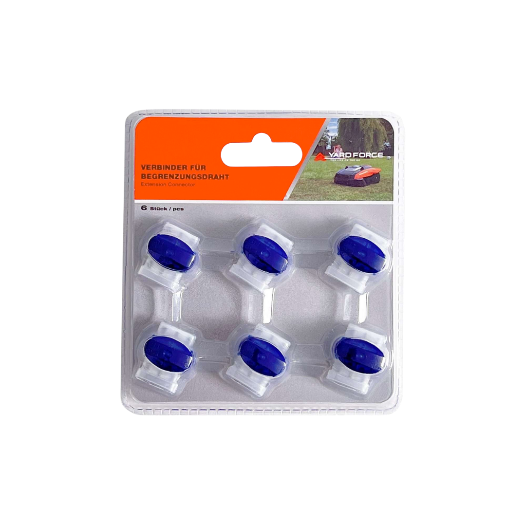 6 Boundary Wire Connectors – Yard Force UK | For Life On the Go.